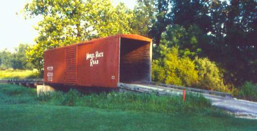 Just A Car Guy: old Milwaukee Road railroad boxcars that have been ...