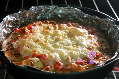 Instant Homemade Veggie Pizza - Aaichi Savali