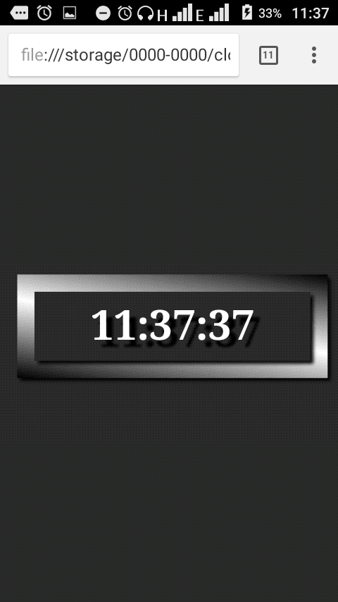How to make a digital clock Using CSS and JavaScript - Godswill William