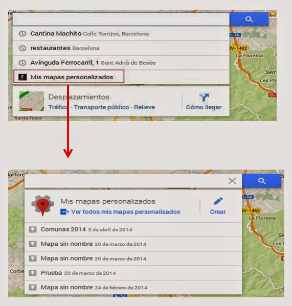 Geotics: Regresan Mis Sitios a Google Maps