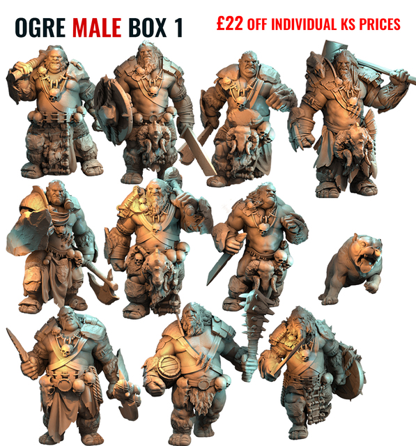 Ogres Now Available for Pre-Orders+ Dwarf King and Queen Released ...
