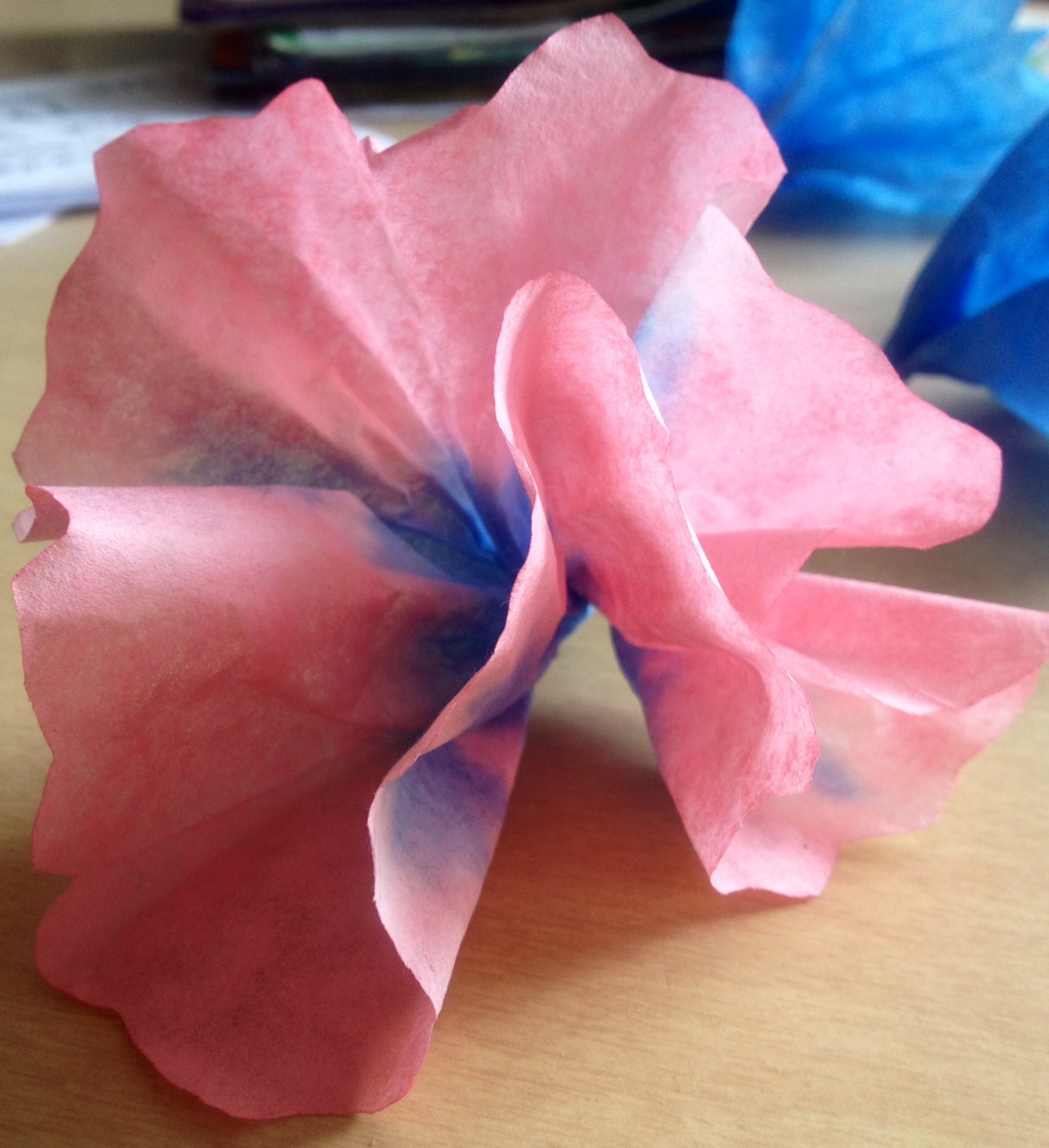 Craft - Coffee Filter Flowers Tutorial! - Outnumbered 3 to 1