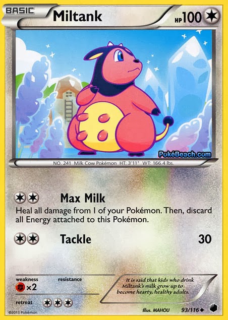 Miltank -- Plasma Freeze Pokemon Card Review | PrimetimePokemon's Blog