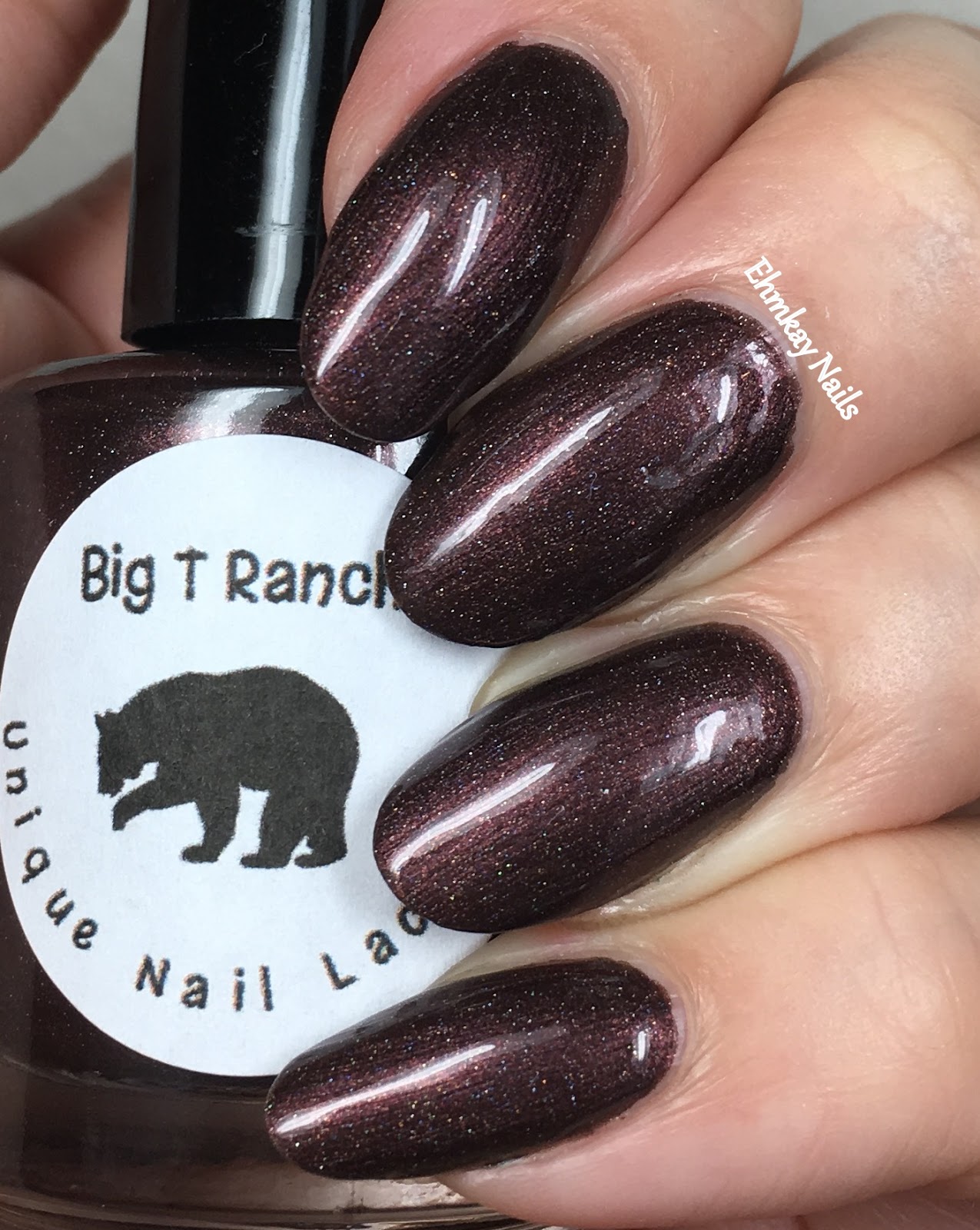 ehmkay nails: Big T Ranch Holos, Swatches and Review