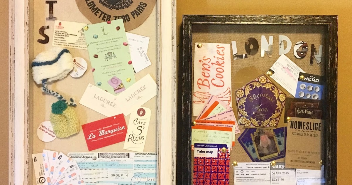 Fish out of Closet: What to do with Memorabilia: DIY Shadow Box