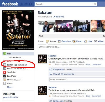 SABATON EASTER EGG CAMPAGIN! | Sabaton Official Website