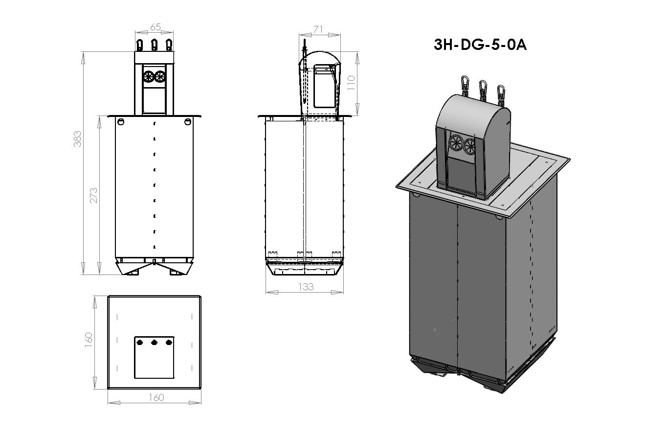 BOEM UNDERGROUND WASTE COLLECTING SYSTEM