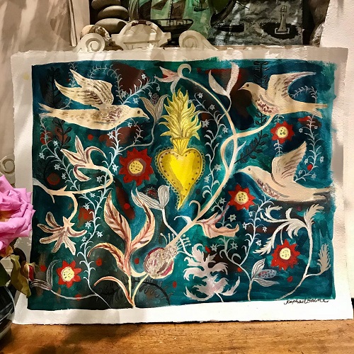 My Owl Barn: Sarah Raphael Balme - Oil Paintings