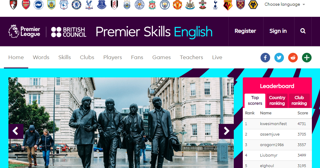 English Elda: Premier Skills