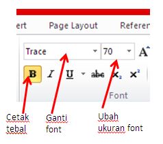 Membuat Huruf/Angka Putus-putus ~ BLOG PEMBELAJARAN