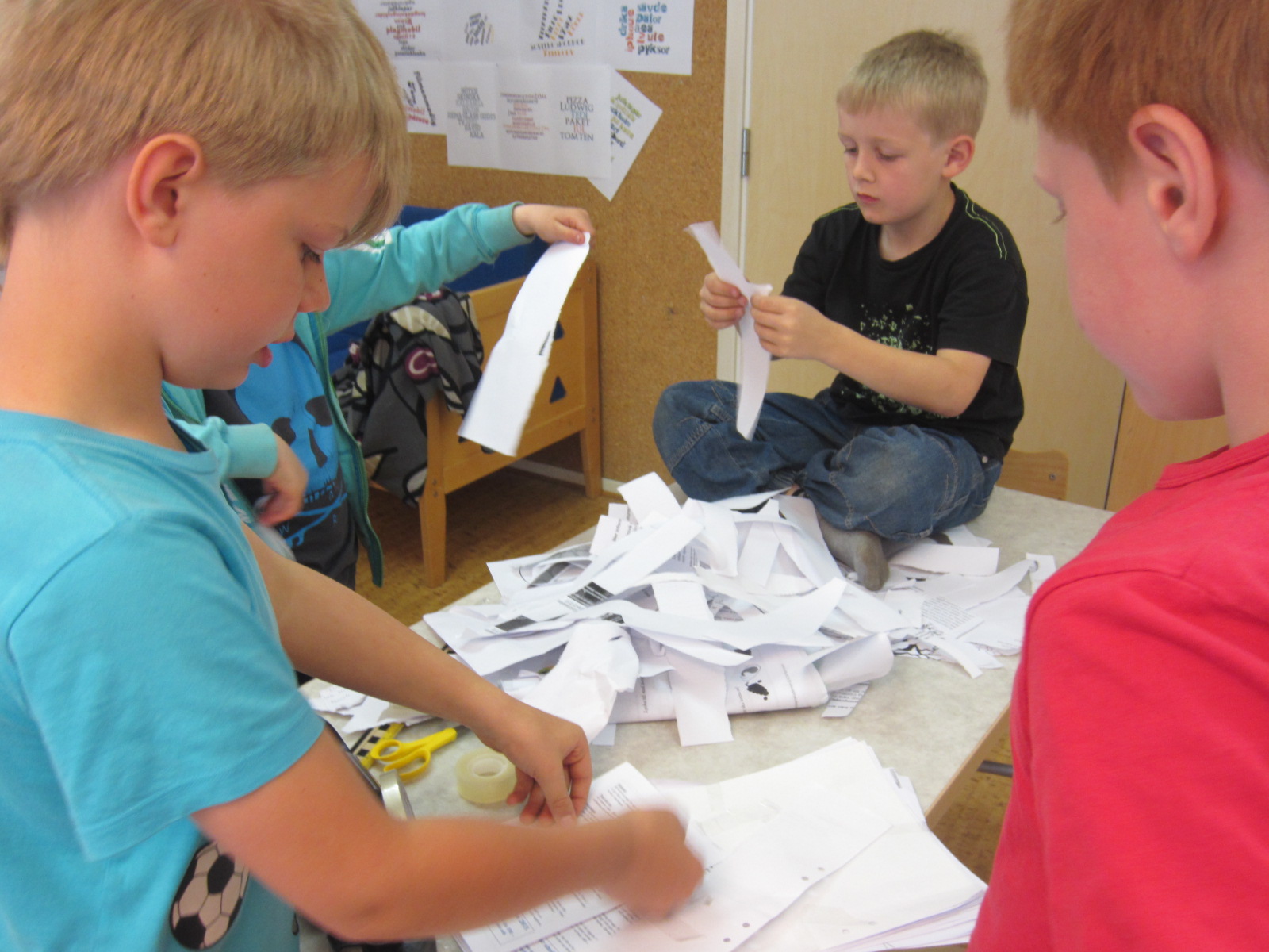 NO-experiment klass 1-2 och 2