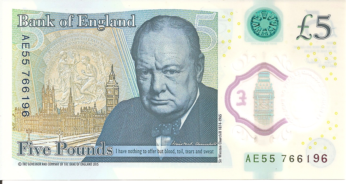 coins and more: 388) Winston Churchill: A new 5 Pound circulating ...