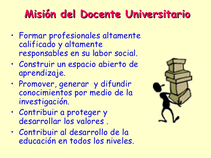 Estilos de Aprendizaje y Rol del Docente Universitario : Misión del ...
