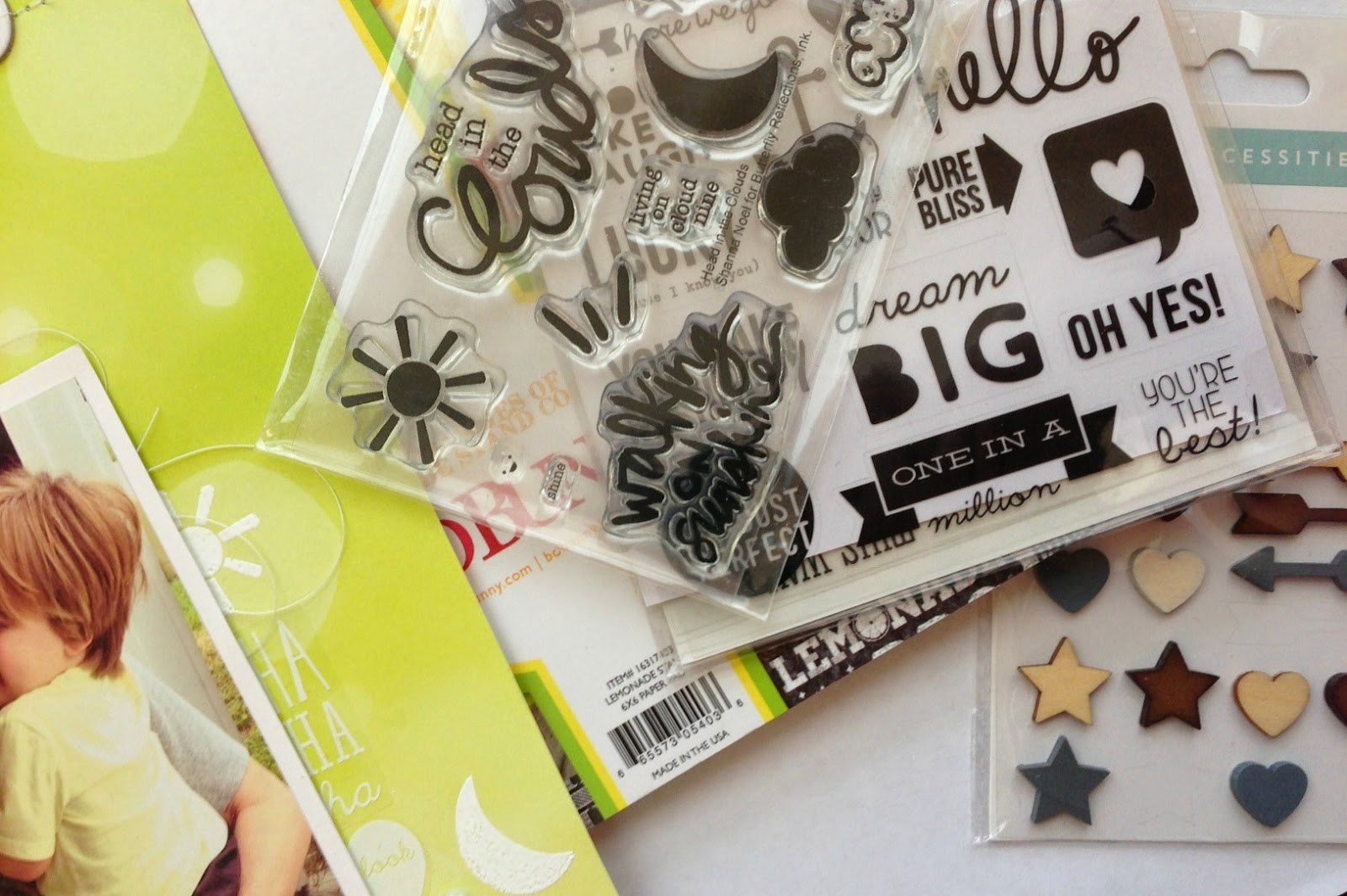 Sam's Scrap Candy: a starry layout!