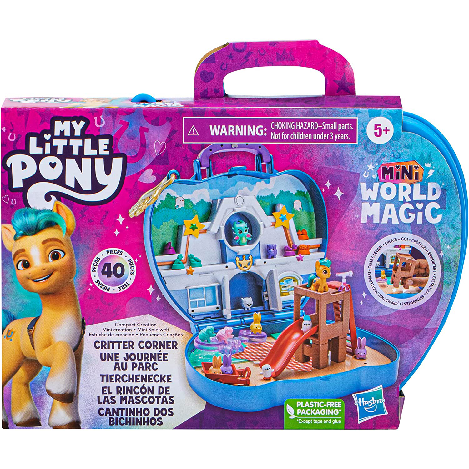 My Little Pony Compact Creations Critter Corner Hitch Trailblazer Mini ...