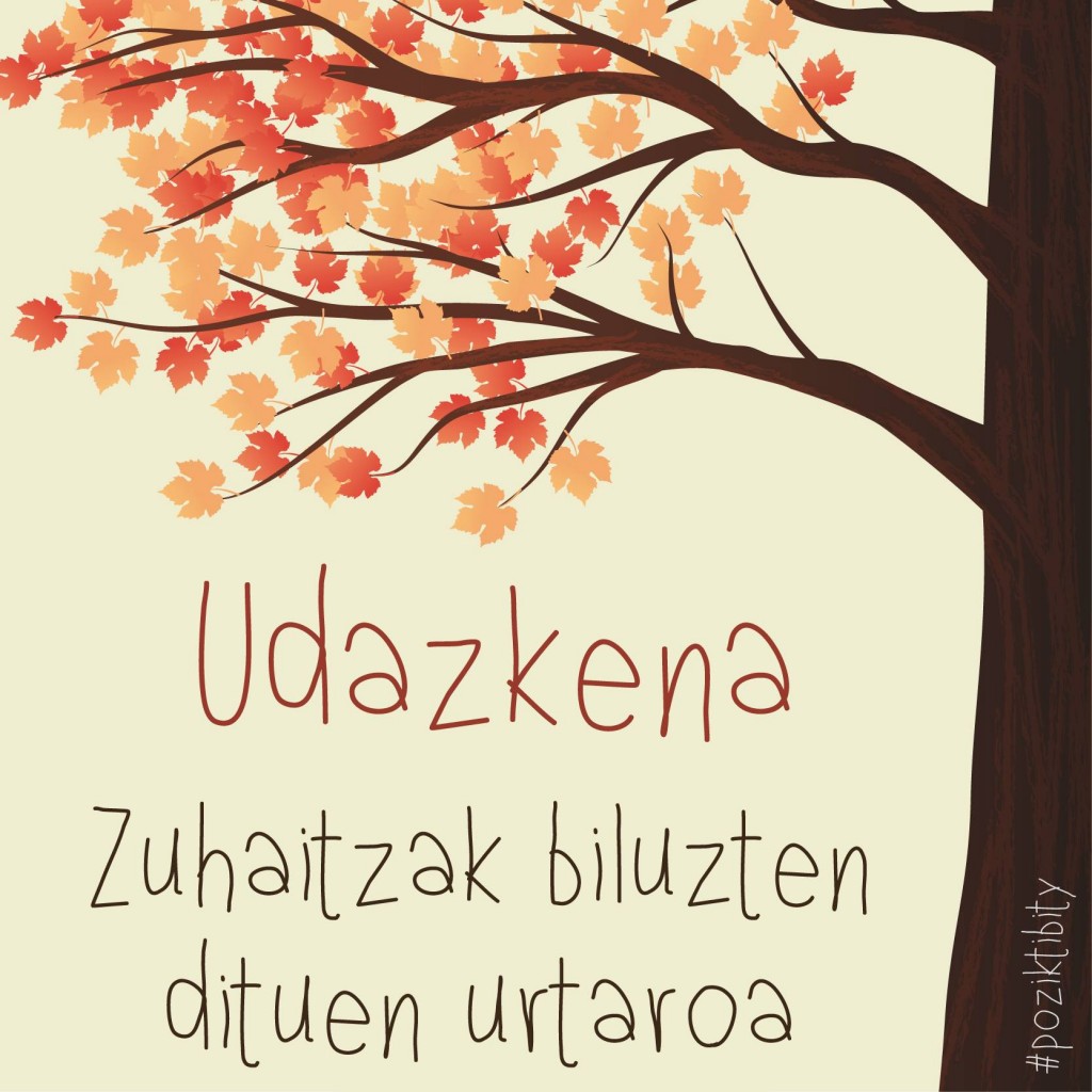 Didaktika orokorra : Udazkena