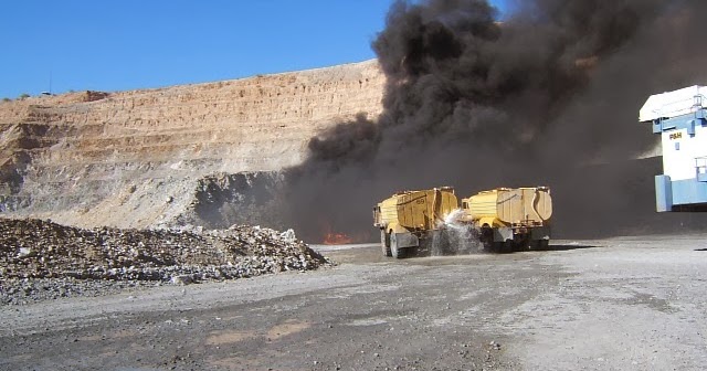 Mining Mayhem: Haul Truck Fire