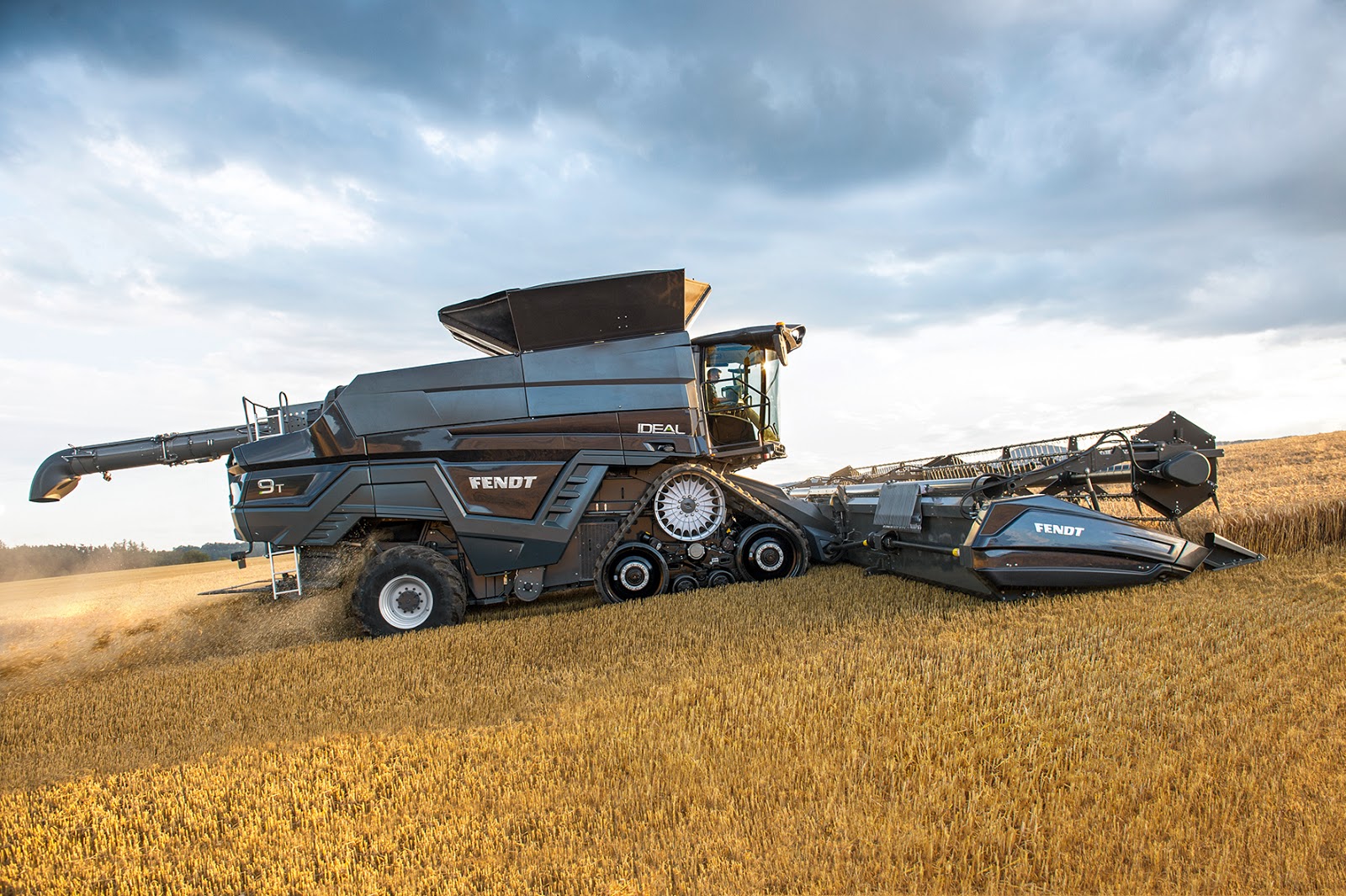 DIECIOCHO RUEDAS: FENDT IDEAL 9 … LA COSECHADORA MAS MODERNA, POTENTE Y ...