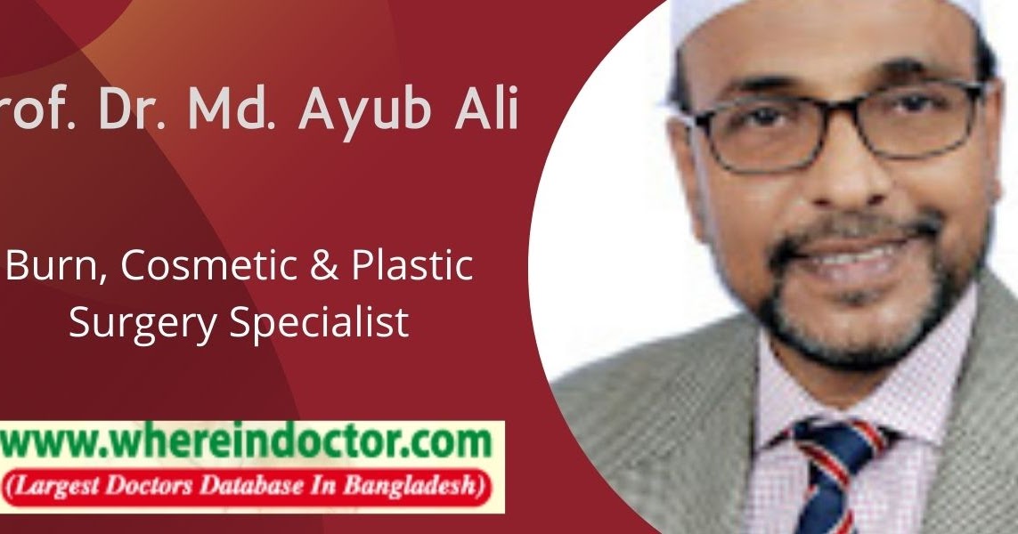Profile of Professor Dr. Md. Ayub Ali - Where In Doctor