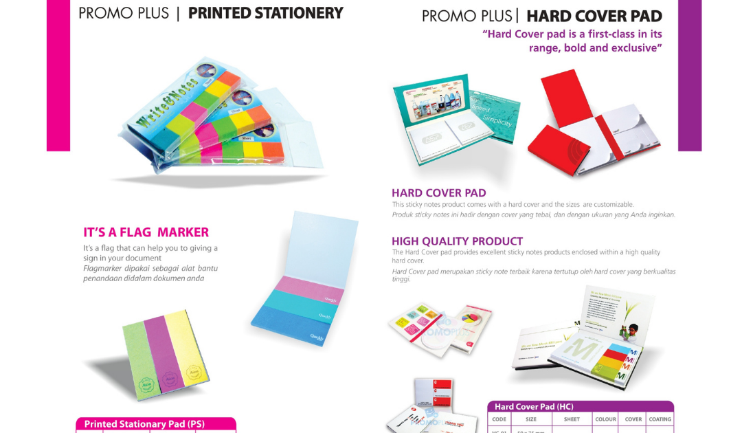 Promoplus Custom Sticky Notes