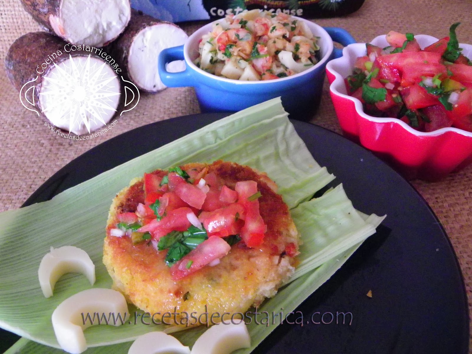 Cocina Costarricense: croquetas de yuca camarón