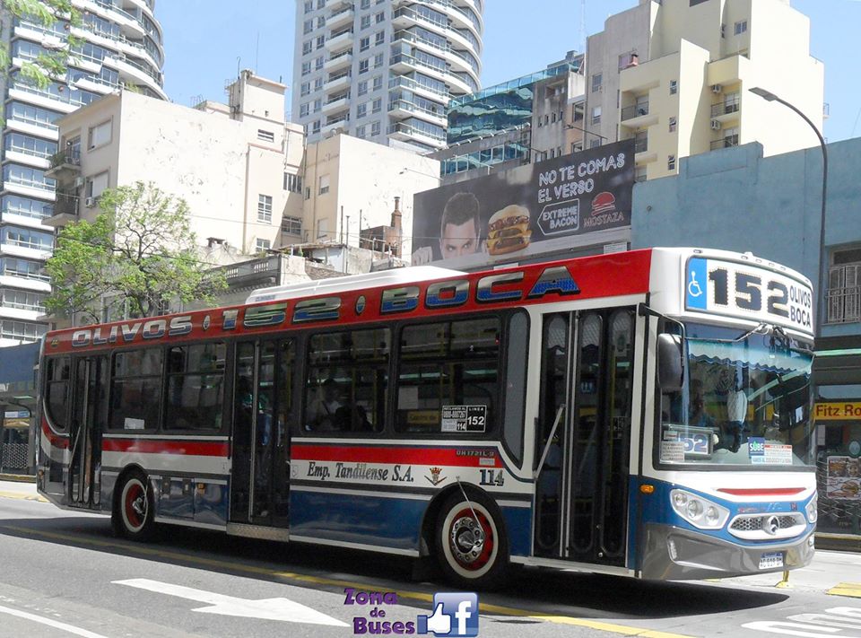 Colectibus - Zona de Buses: LINEA 152