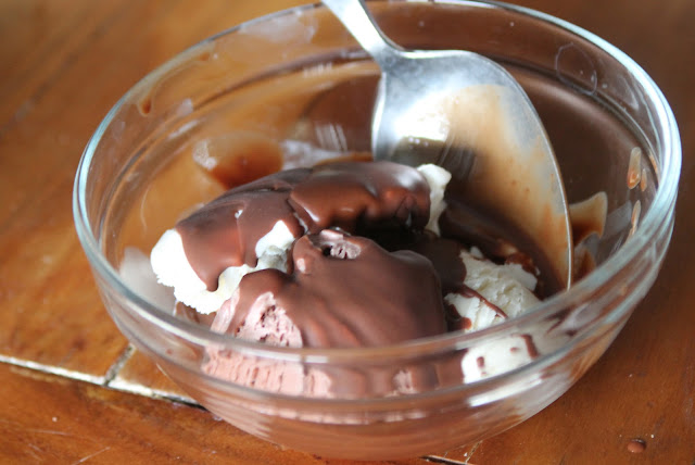 Homemade Magic Shell Recipe - TfDiaries