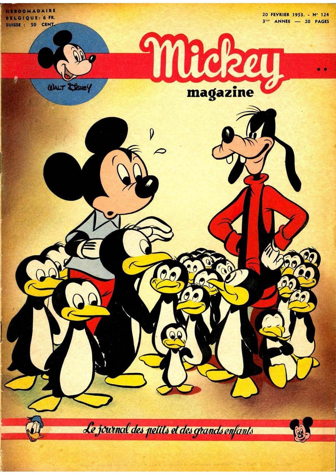 Le journal de Mickey: Mickey magazine 124
