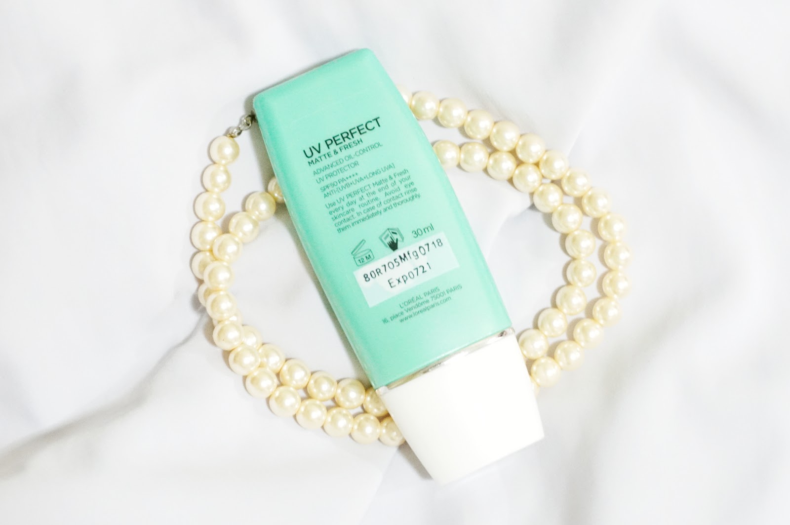 REVIEW L'OREAL UV PERFECT MATTE & FRESH (SUNSCREEN L'OREAL BOTOL HIJAU ...