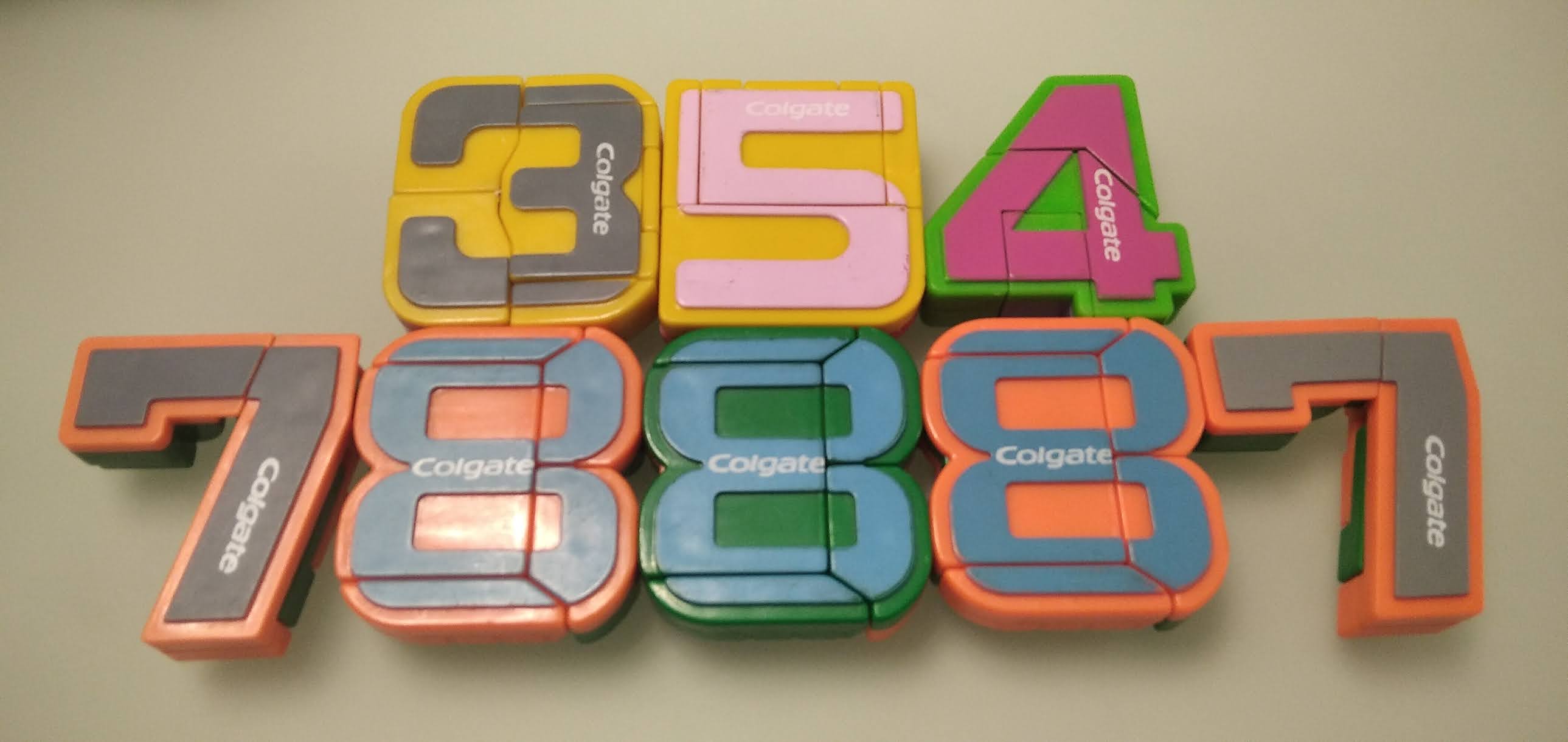 Different Collections: Toy Collection - COLGATE (LETRABOTS / LETTER ...