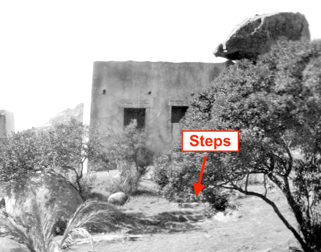 Iverson Movie Ranch: Ancient movie steps near Lone Ranger Rock may be ...