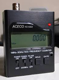 VA3AGV.com Andre Vanier Toronto – HAM Radio | Amateur Radio: Aceco FC1003 Frequency Counter