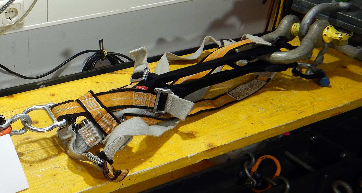 Test of 10 years old harnesses