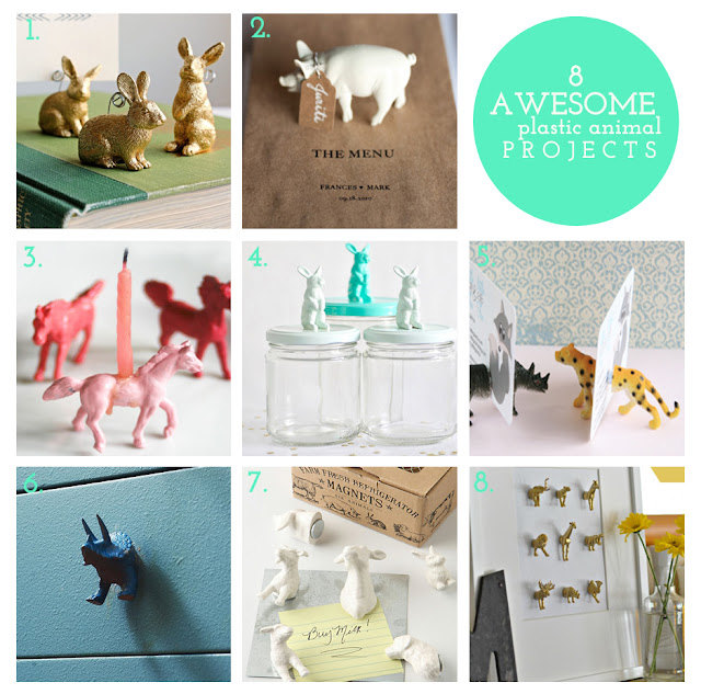 8 awesome plastic animal diy projects