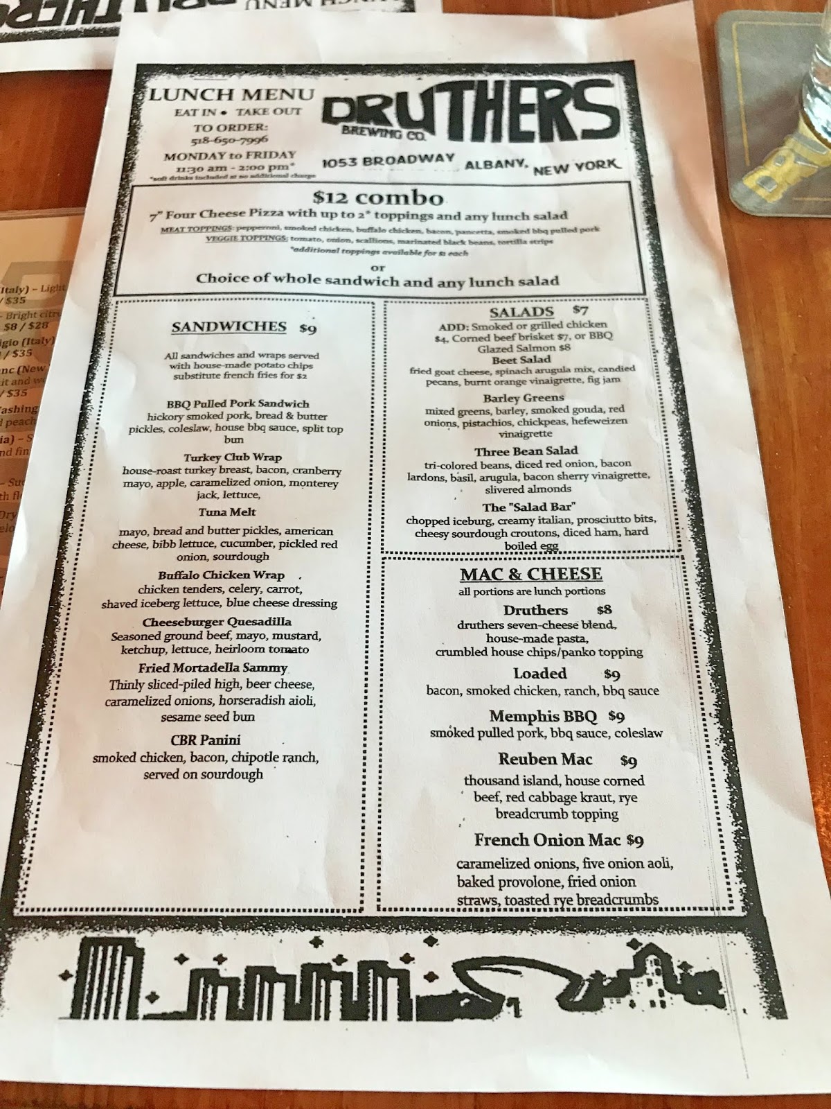 [New York - Albany] Druthers Brewing Company