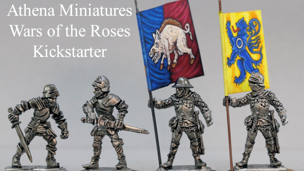 Wargame News and Terrain: Athena Miniatures: 28mm Wars of the Roses ...