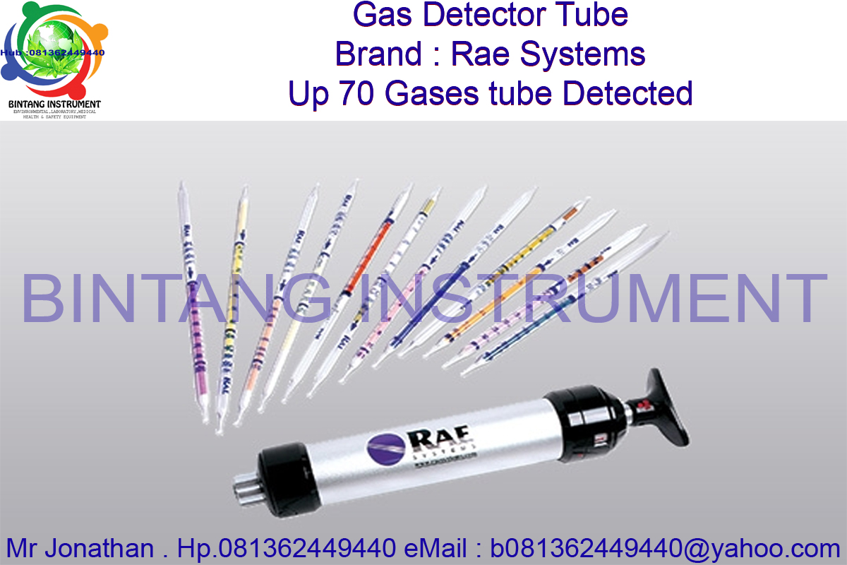 .: 081362449440 Jual Gas Detector Tube Rae Systems _ Gas detector tube ...