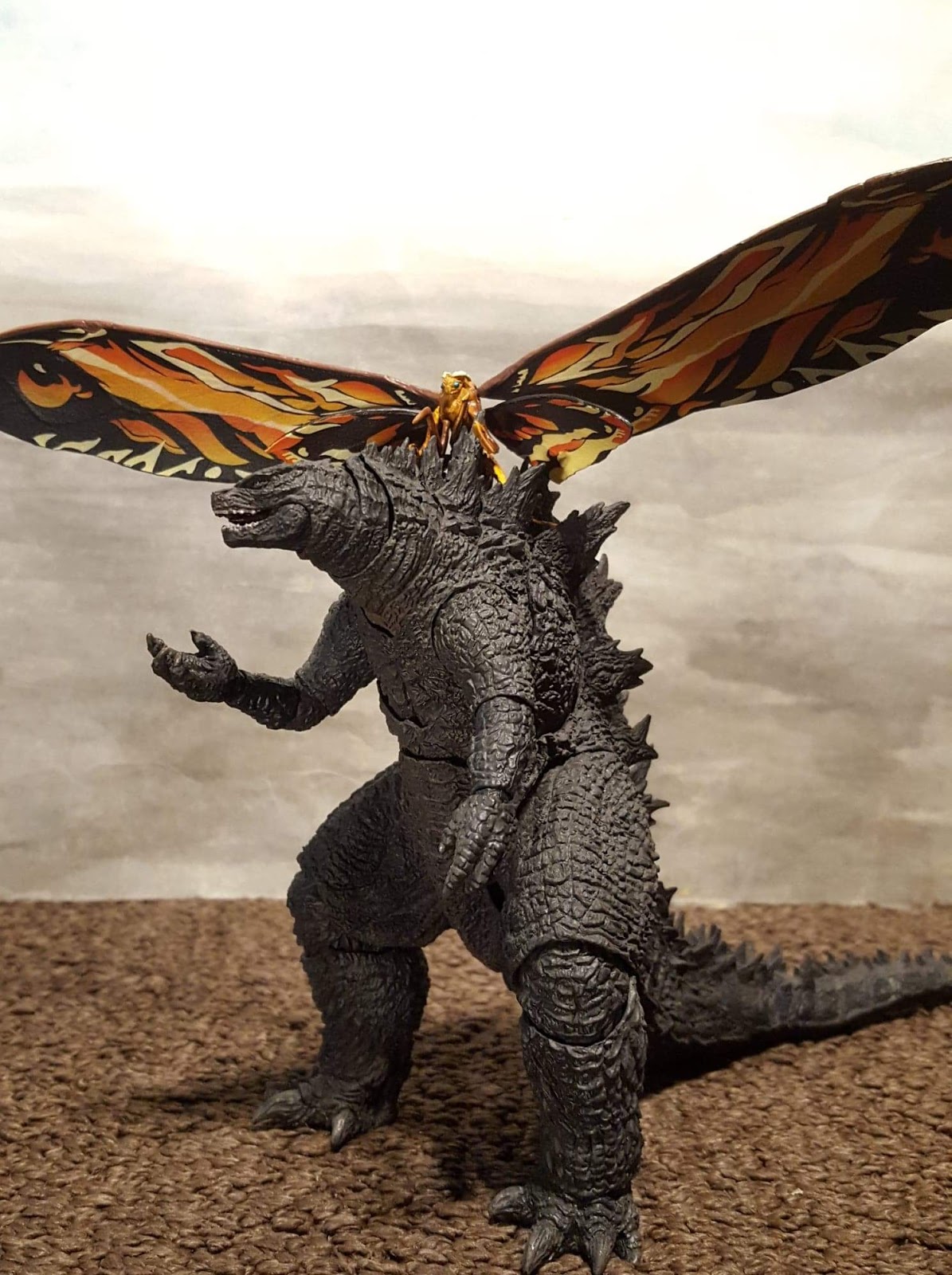 S.H. Monsterarts Rodan &Mothra 2019 set