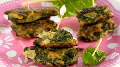 Mes recettes à IG Bas glanées ... ici ou là ...: Galette aux feuilles ...