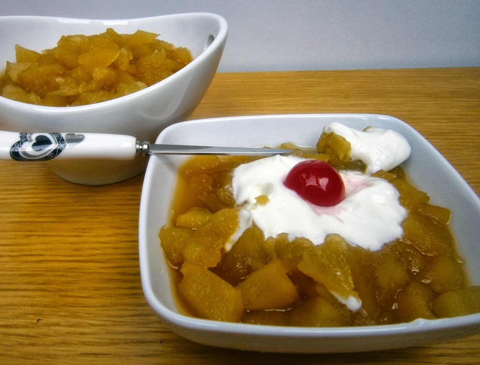 Compota de Manzana casera.