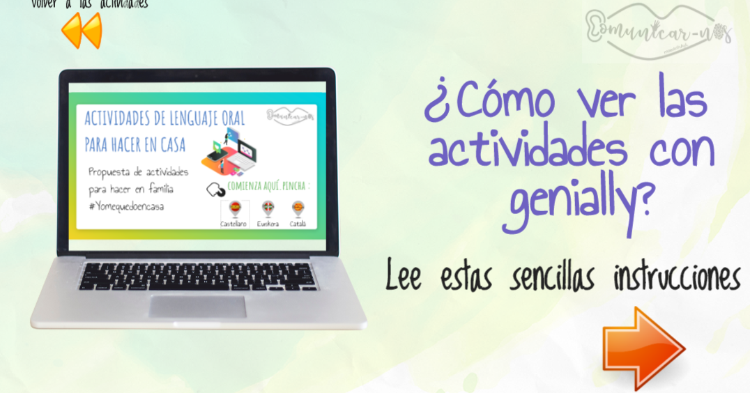 Deja que te cuente...: Comunicar-Nos: nuestros genial.lys para trabajar las habilidades lingüísticas