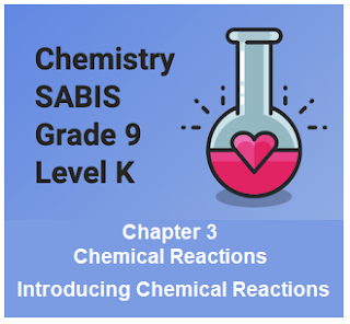 Chapter 3: Chemical Reactions Introduction SABIS Grade 9 (Level K ...
