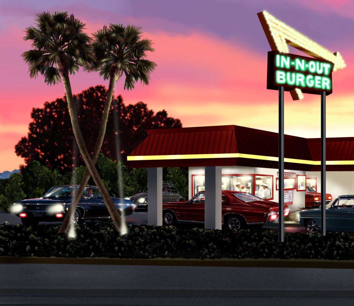 Mike Rider Illustration: 2020 In-N-Out T-Shirt Design