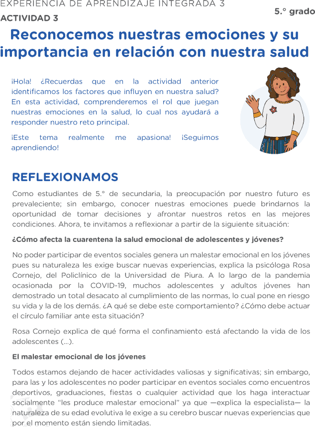 5TO ACTIVIDAD 3 EXPERIENCIA 3 DPCC APRENDO EN CASA QUINTO DE SECUNDARIA DESARROLLO PERSONAL ...