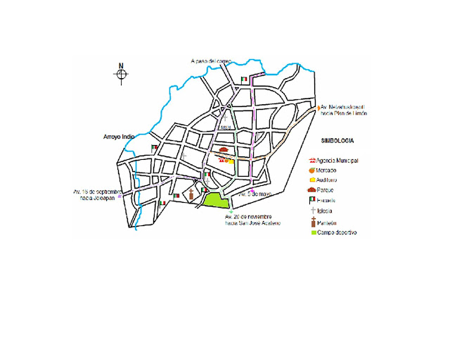 COMUNICANDO A PUEBLILLO Y EL LLANO PAPANTECO: CROQUIS DE PUEBLILLO