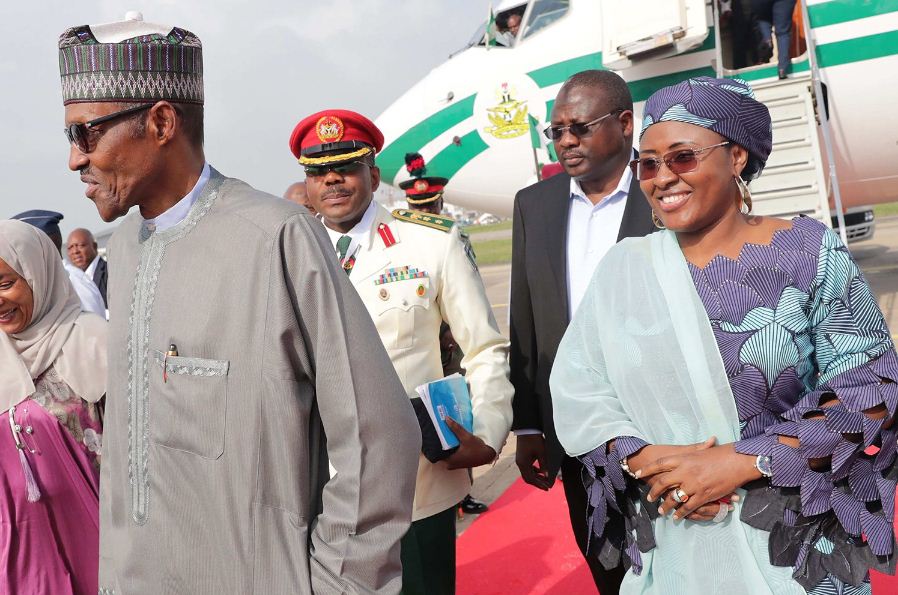 President Buhari And Family Return To Nigeria After D-8 Summit - GidiHit