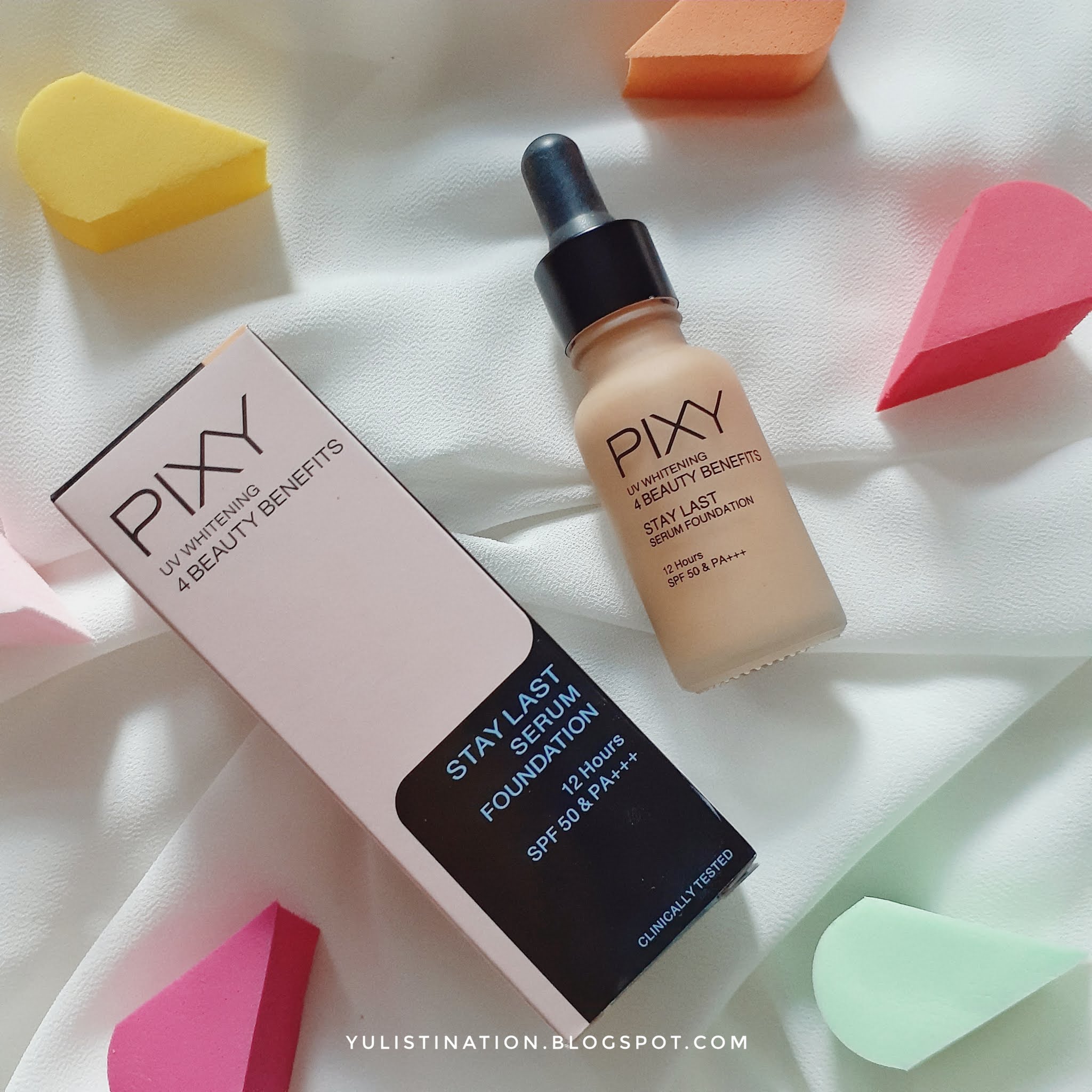 REVIEW : Pixy Stay Last Serum Foundation (04 Golden Tan) - The ...