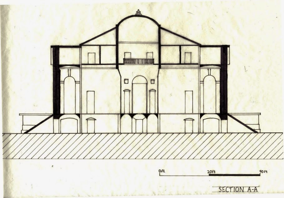 Portfolio: La Villa Rotonda Drawings: Renaissance to Baroque Architecture