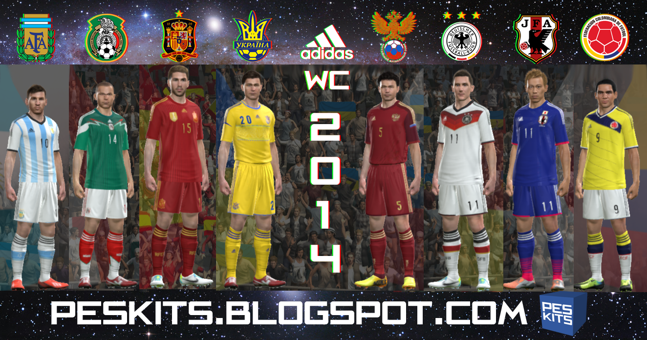 Patch de uniformes: Especial Uniformes Adidas para a Copa do Mundo [PES ...