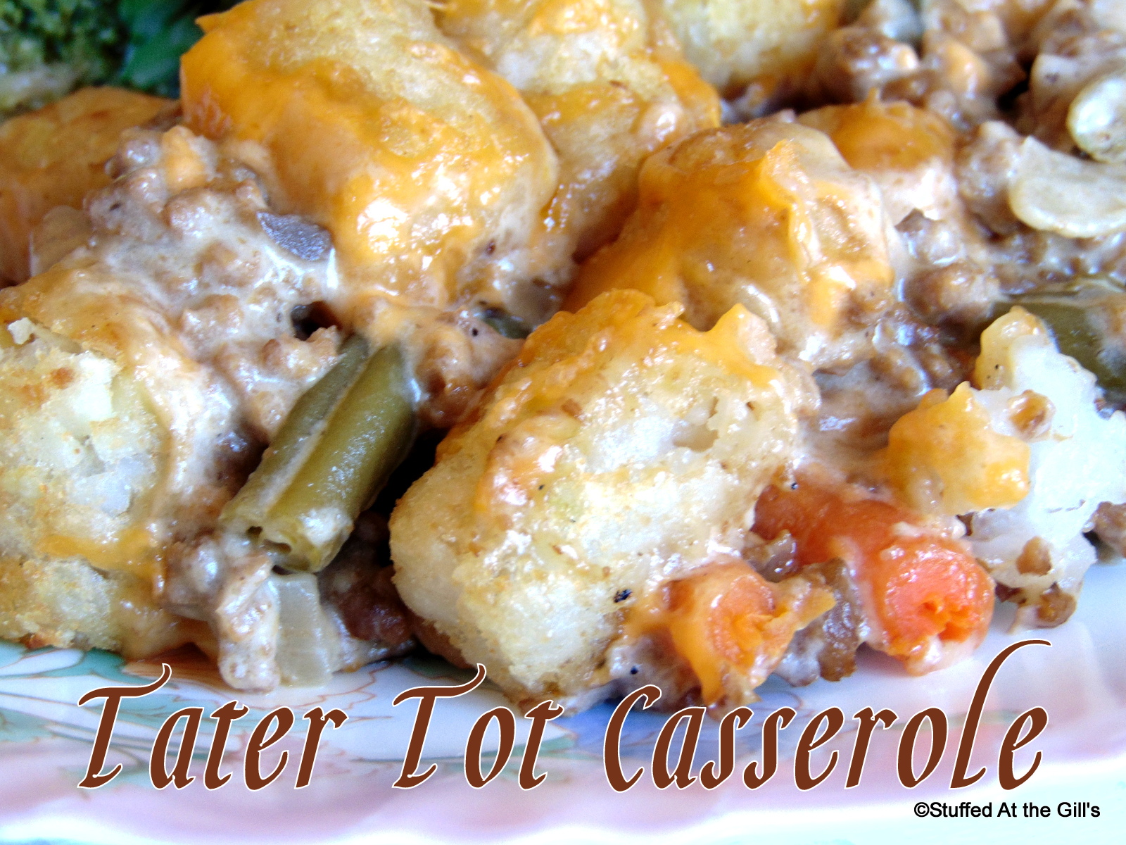 Tater Tot and Vegetable Casserole--Vegetarian